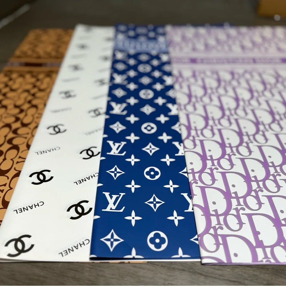 Party Supplies | 2 Sheets Luxury Wrapping Paper Set 5 Sheets Each ...